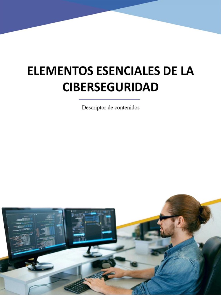 Elementos Esenciales de La Ciberseguridad | PDF | Seguridad | La ...