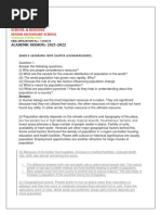 Population Pyramid Worksheet Answers | PDF | Finance & Money Management
