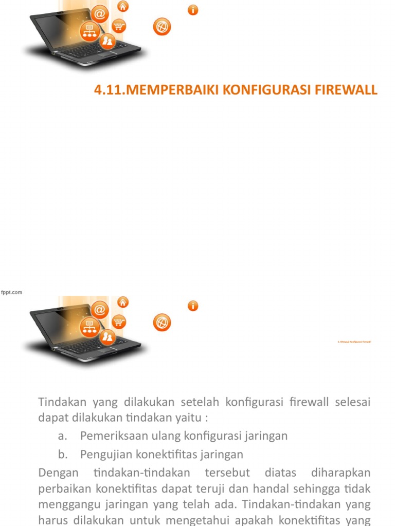 4.11.memperbaiki Konfigurasi Firewall | PDF