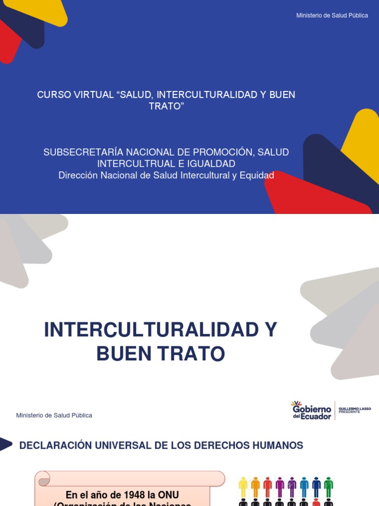 Interculturalidad y Buen Trato | PDF | Racismo | Discriminación y relaciones raciales