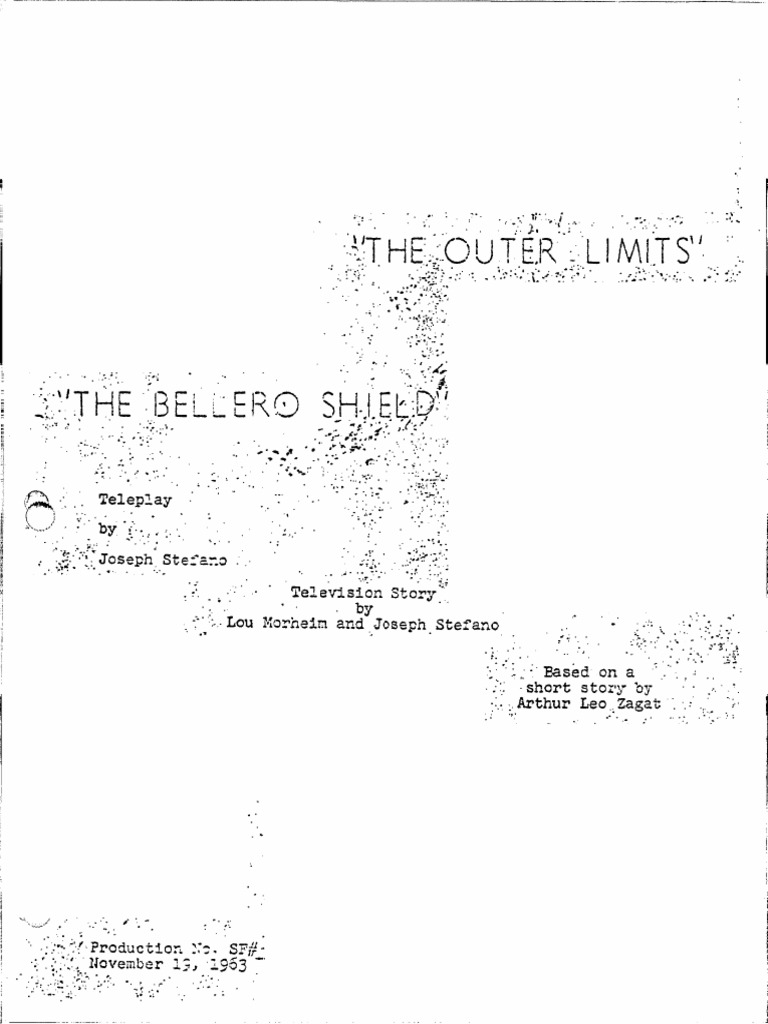 Outer Limits Bellero Shield1 | PDF