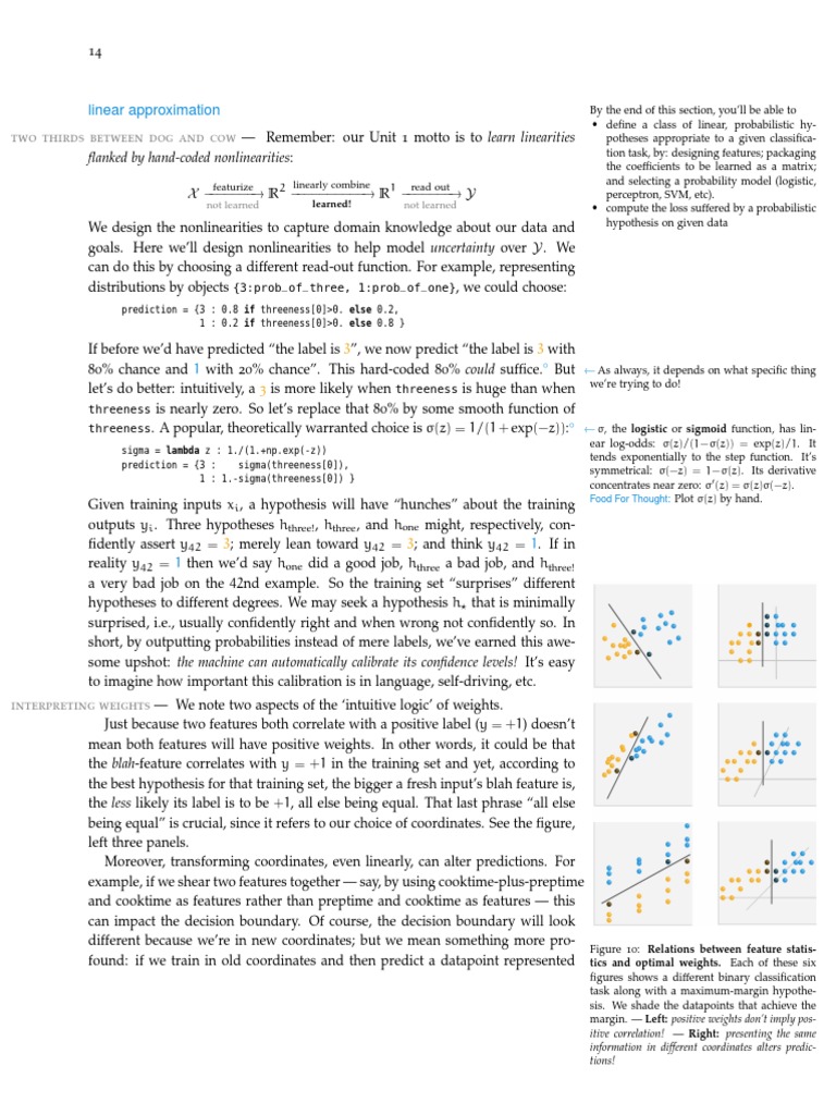 Unit 1 Lecture 3 | PDF | Support Vector Machine | Statistical Classification