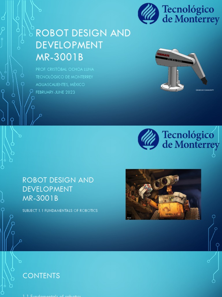 Fundamentals of Robotics PDF | PDF | Robotics | Robot