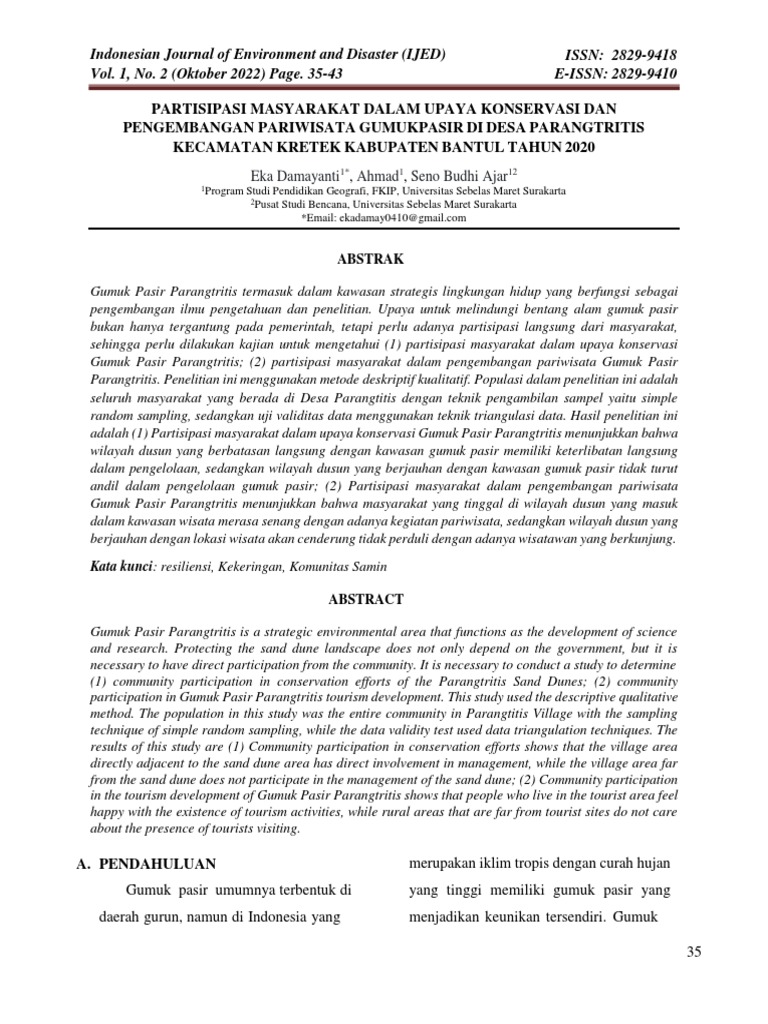 Ijed Vol 01 No 2 2022 35 43 | PDF