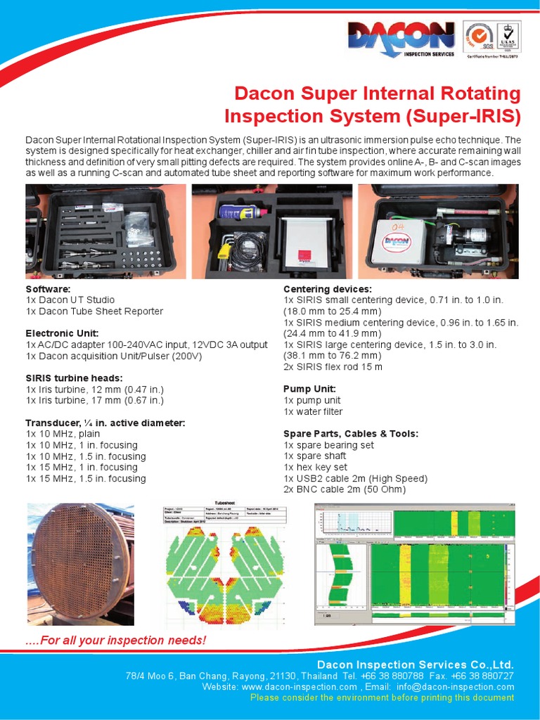 Dacon Super IRIS Sales Flyer | PDF | Medical Ultrasound | Electrical Engineering