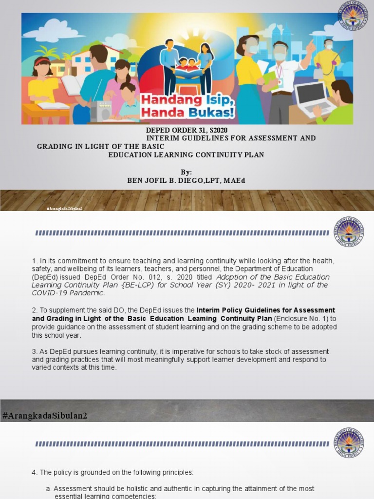 Guidelines For Assessment Pdf Educational Assessment Learning