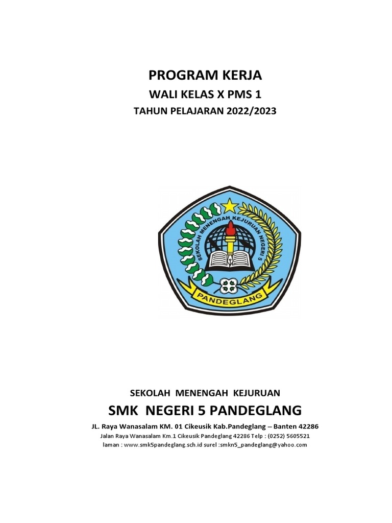 PROGRAM WALAS X Pms 1 | PDF