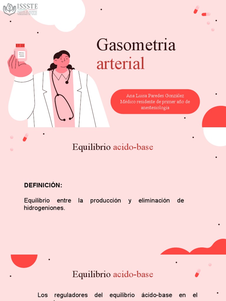 GASOMETRIA ARTERIAL | PDF | Medicina CLINICA | Fisiología