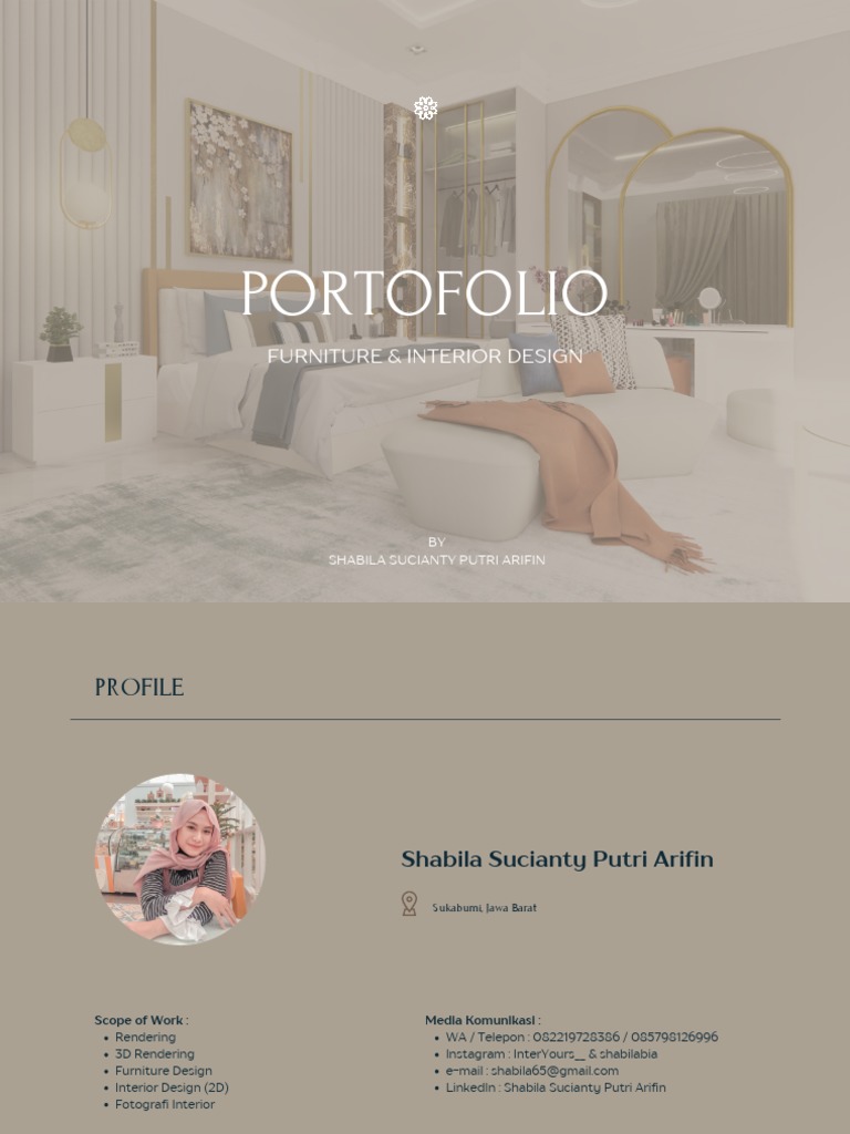 Interior & Furniture Design Portofolio PDF | PDF | Art