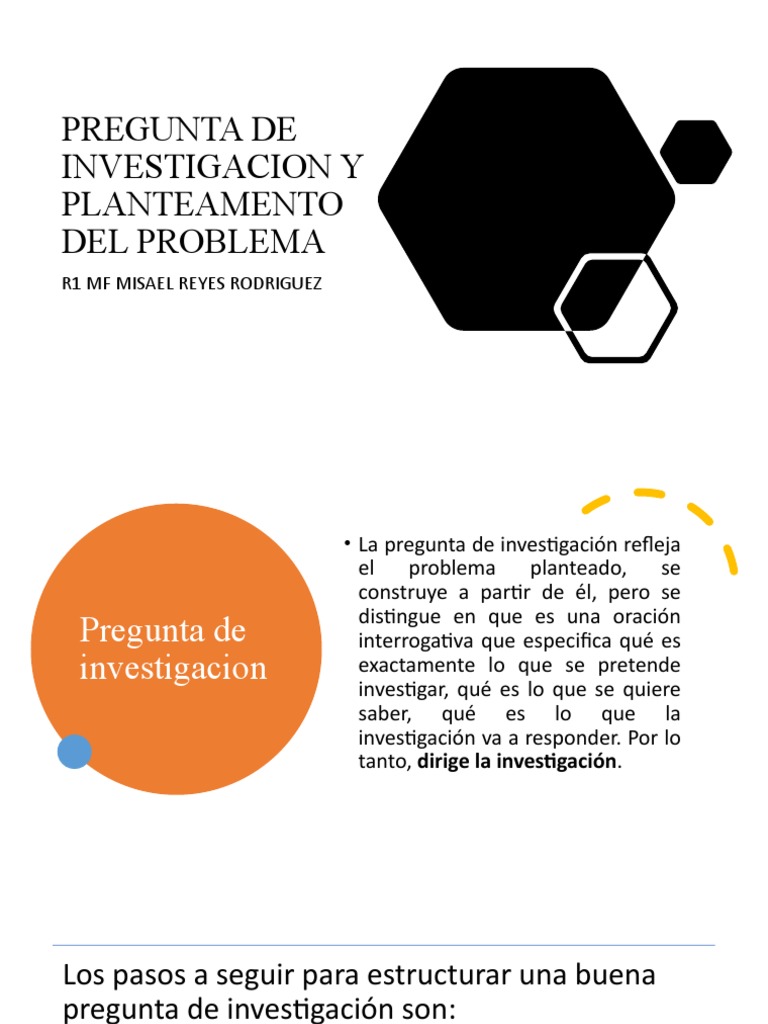 Pregunta de Investigacion | PDF | Science | Ciencia cognitiva