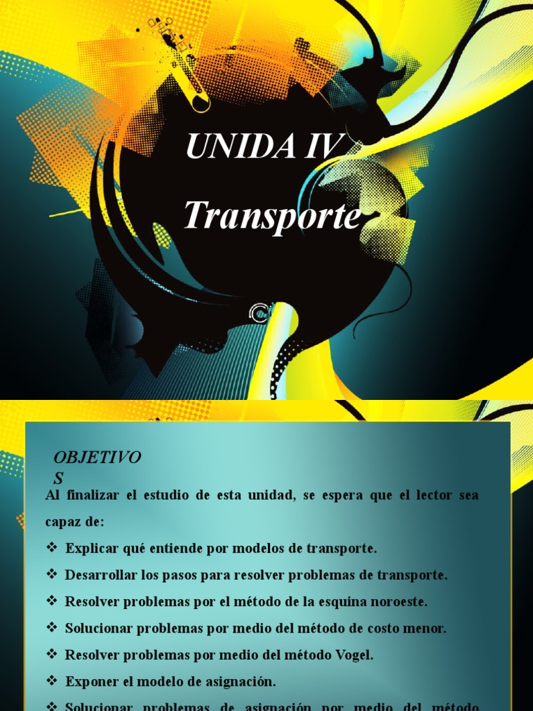 Método de Transporte | PDF | Programación lineal | Transporte