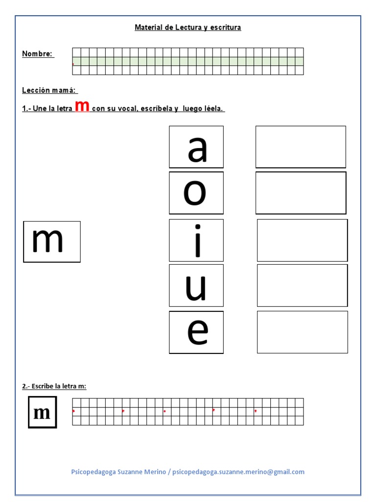 Clase Nº 2 - Lección Mamá | PDF