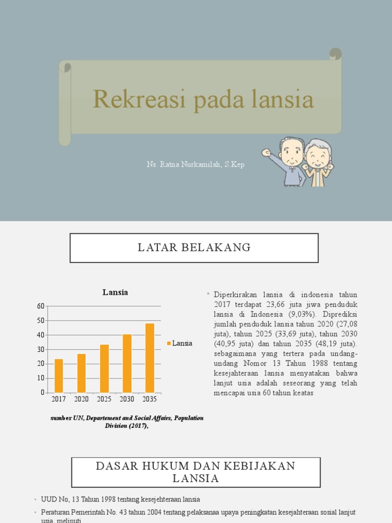 Terapi Rekreasi untuk Lansia | PDF