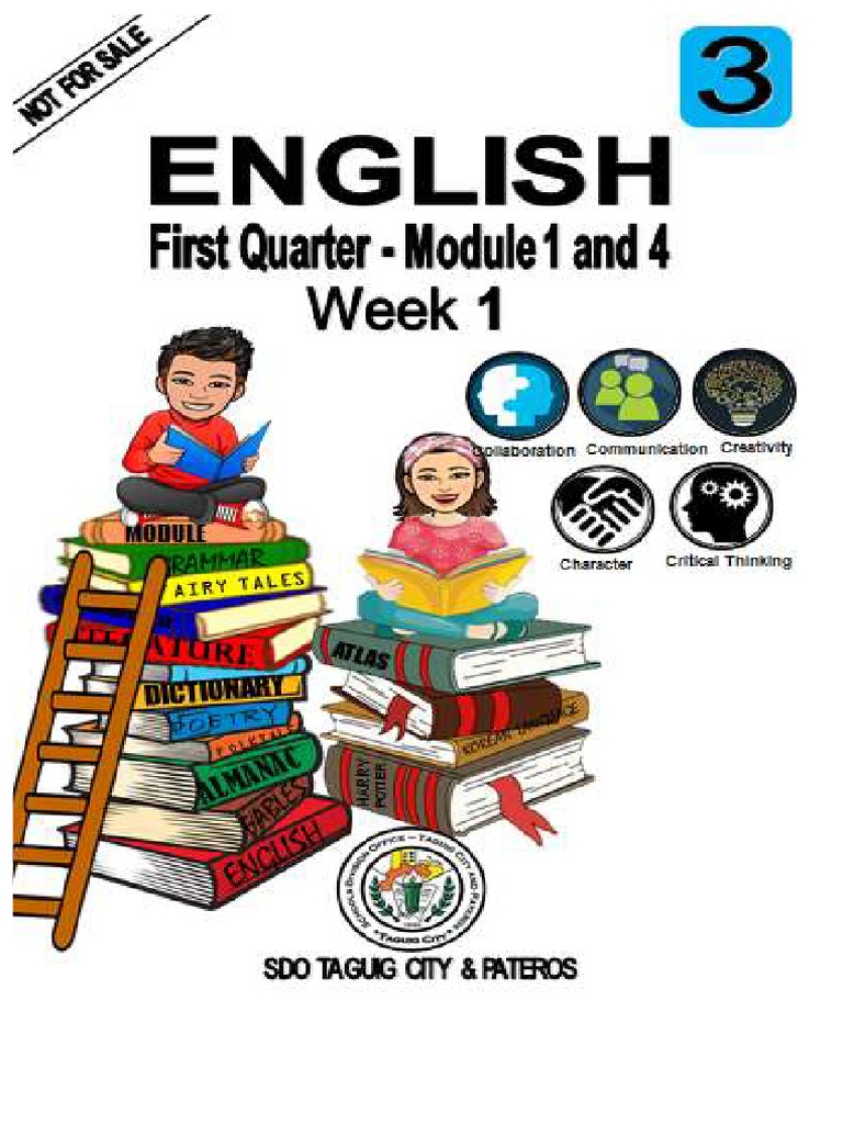 Eng3 Quarter 1 Module 1and 4 - VFinal | PDF | Sentence (Linguistics) | Subject (Grammar)