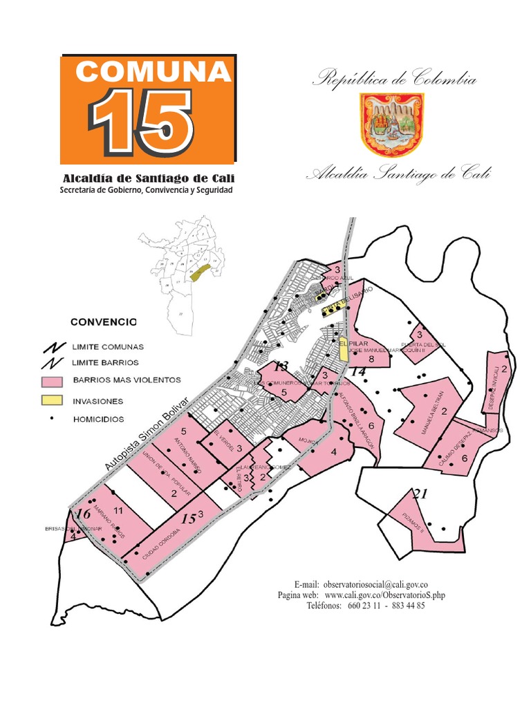Barrios y Problemáticas de la Comuna 15 | PDF
