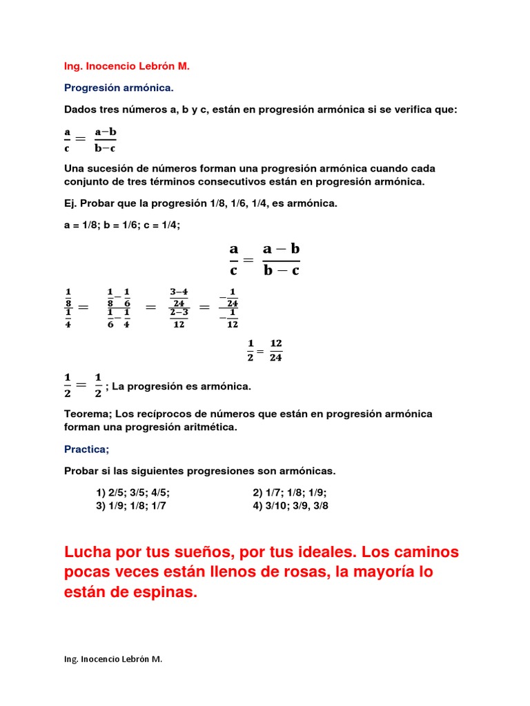Progresion Armonica | PDF