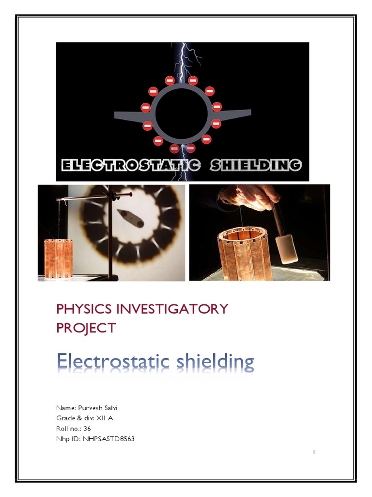 Electrostatic Shielding | PDF | Electrostatics | Electric Charge