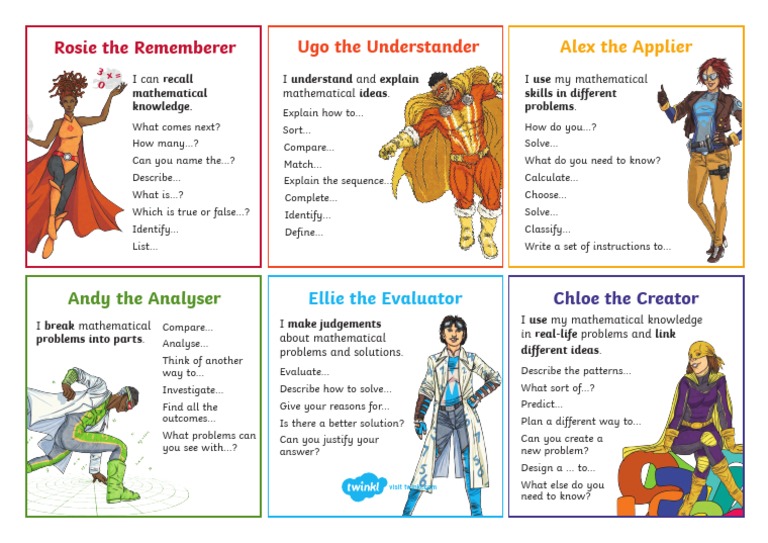 Bloom Ks2-Maths-Blooms-Taxonomy-Meet-The-Bloom-Superheroes-Desk-Mat ...