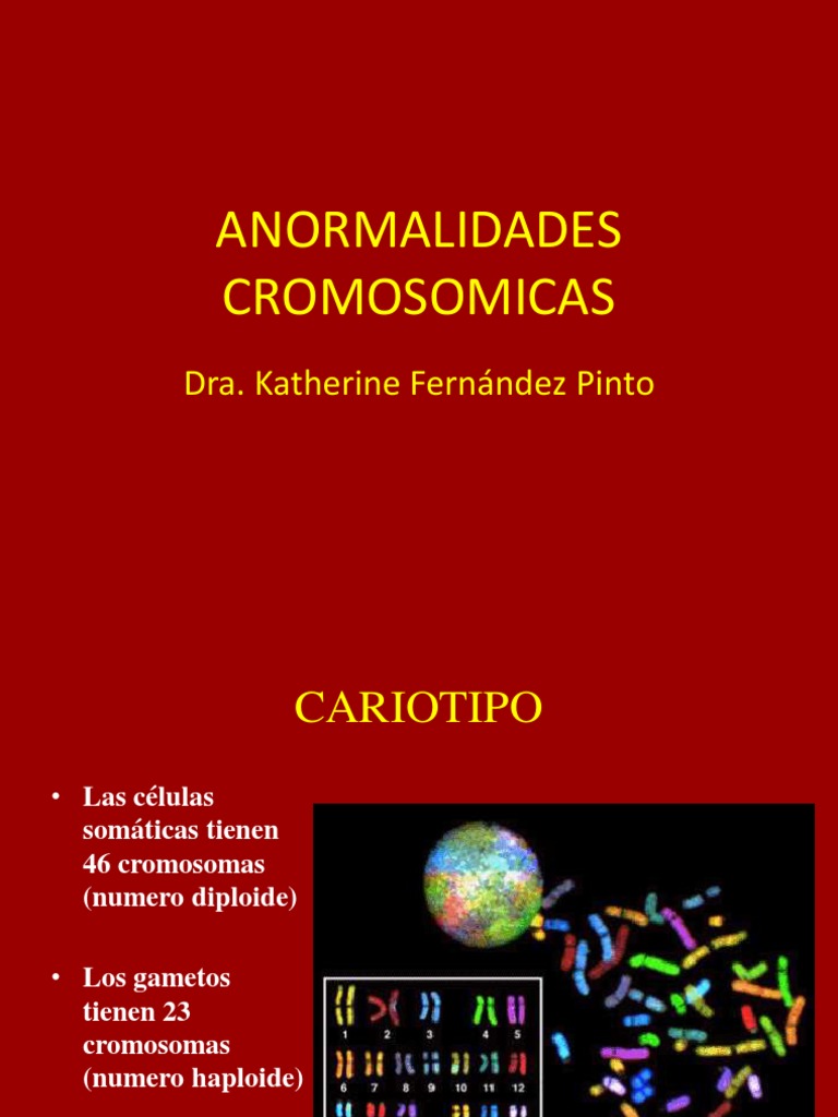 Anomalias Cromosomicas Numericas | PDF | Mitosis | Cariotipo