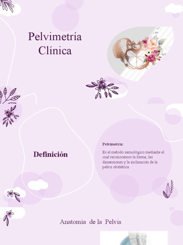 Pelvimetría Clínica | PDF | Pelvis | Sistema musculoesquelético