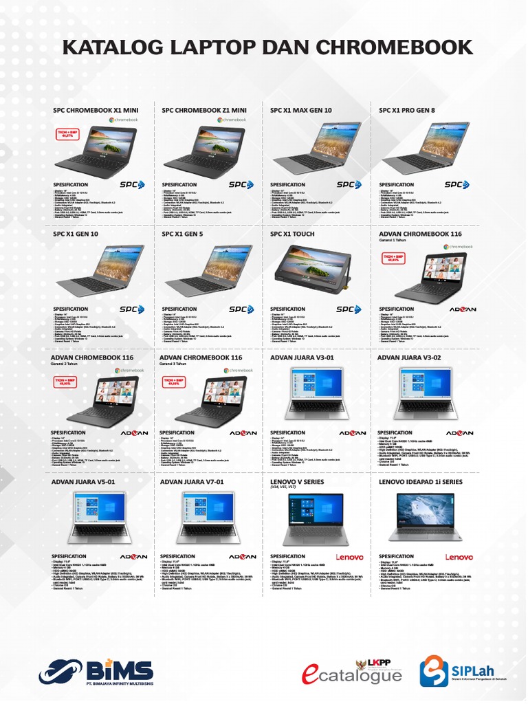 KATALOG PRODUK ELEKTRONIKwdw | PDF | Chromebook | Random Access Memory