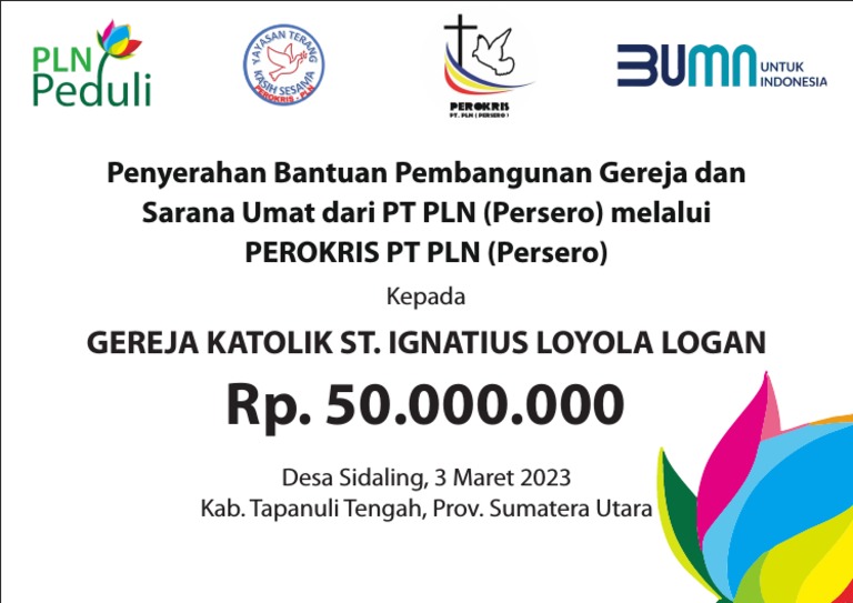 Mock Up ST IGNATIUS LOYOLA LOGAN - Perokris GEREJA KATOLIK | PDF