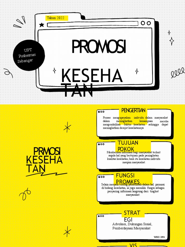 Promkes | PDF | Kesehatan Holistik | Gaya Hidup