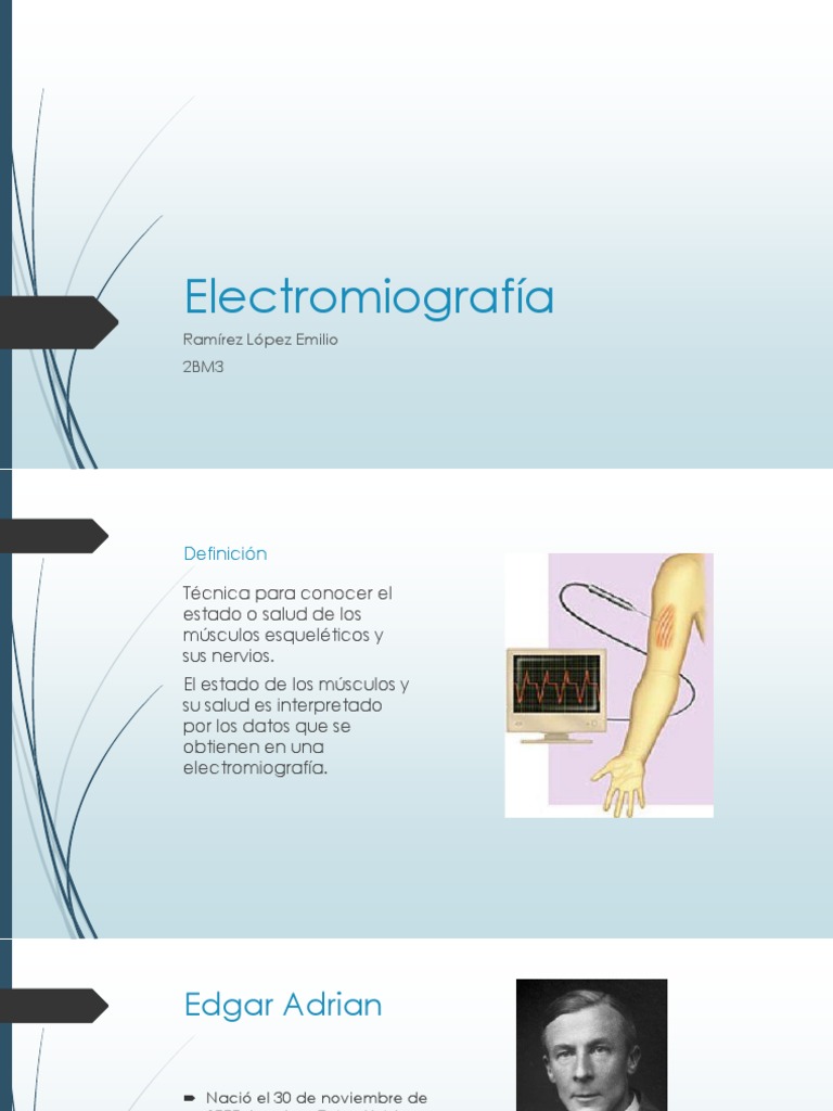 Electromiografía | Descargar gratis PDF | Electromiografia | Músculo