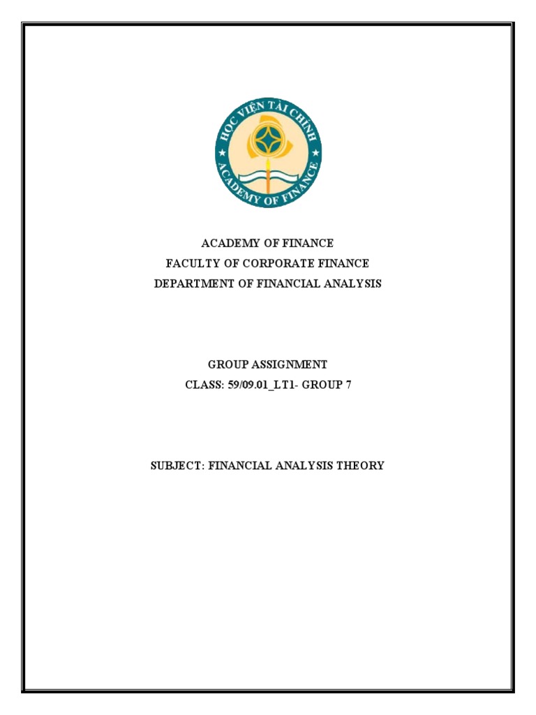 Nhóm 7 | PDF | Revenue | Market Liquidity