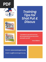 Shot Put Technique for Coaches | PDF