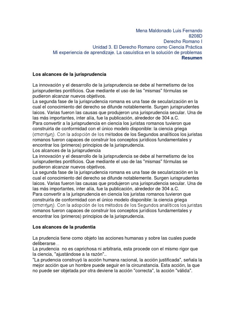 Menal A2u3 dr1 | PDF | Science | Caso de ley