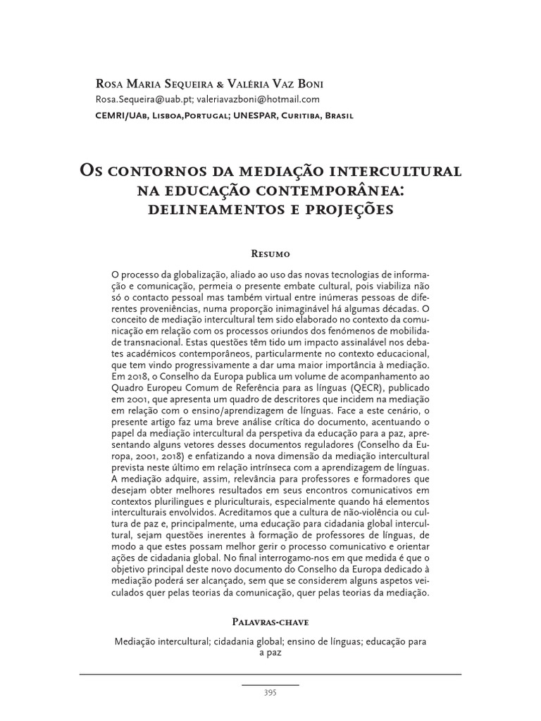 Volume de Acompanhamento Ao QECR | PDF | Mediação | Comunicação