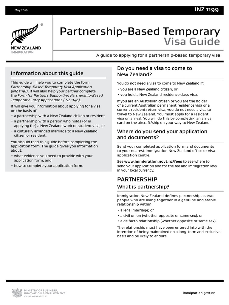 Inz 1199 | PDF | Travel Visa | Marriage