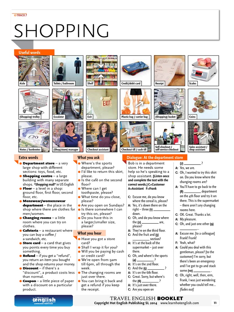 Unit 5 - Shopping | PDF