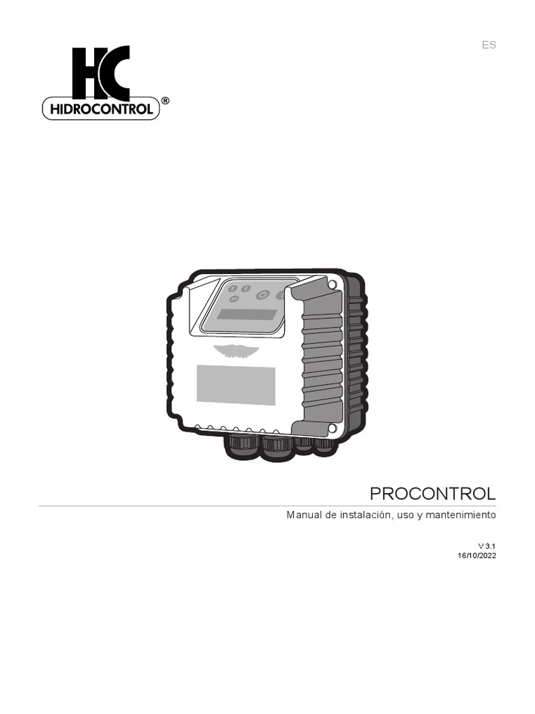 Man Vde Procontrol v3 Es PDF | PDF | Electricidad | Ingenieria Eléctrica