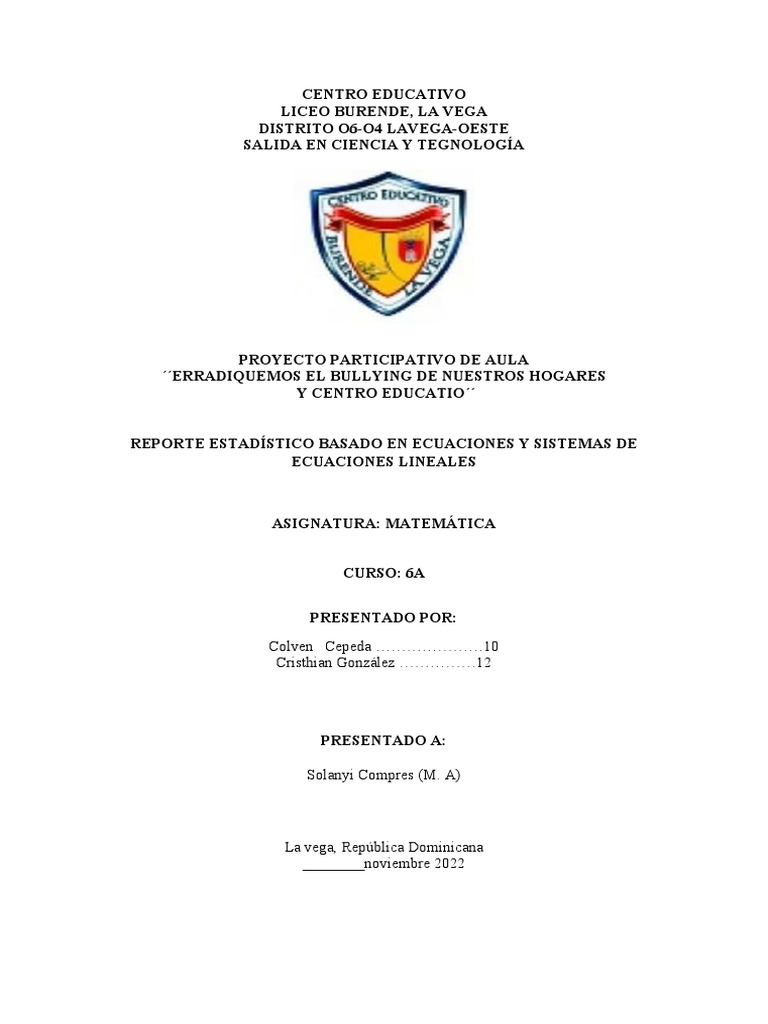 Hoja de Presen | PDF