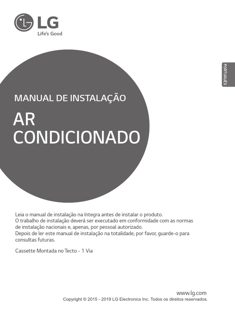 Manual de Instalacao - AMNW12GTUC0 | PDF | Ar condicionado | Parafuso Manual de Instalacao - AMNW12GTUC0 | PDF | Ar condicionado | Parafuso