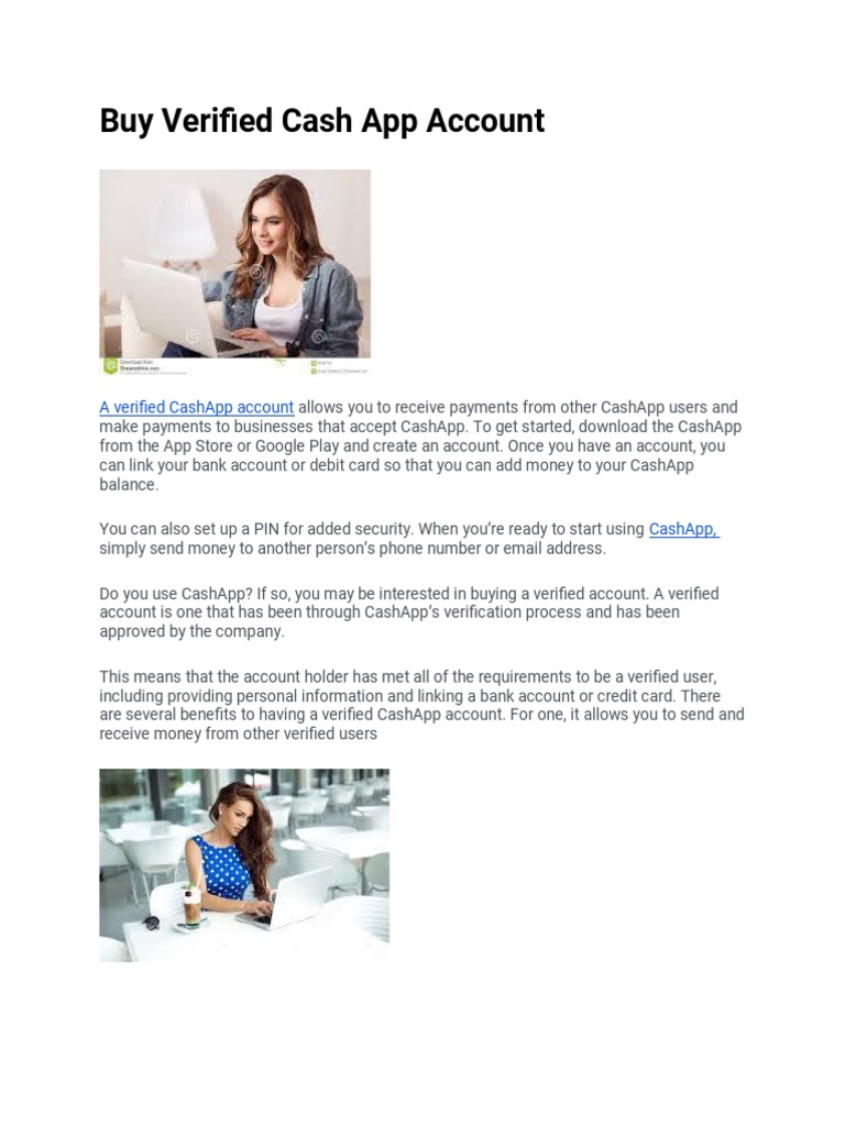 Buy Verified CashApp Account | PDF | Service Industries | Computing