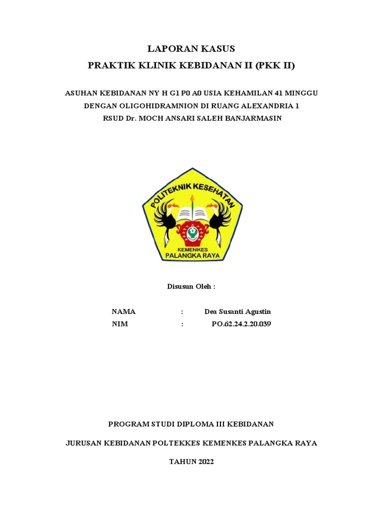 Laporan Kasus VK Bersalin - Ansal | PDF | Sains & Matematika