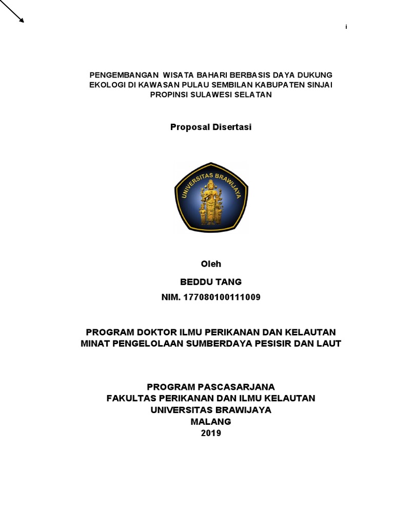 Proposal Penelitian Disertasi Rezha | PDF