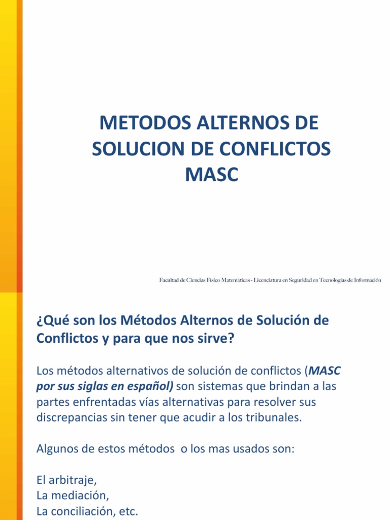 Metodos Alternos - Capitulo 1 | PDF | Mediación | México