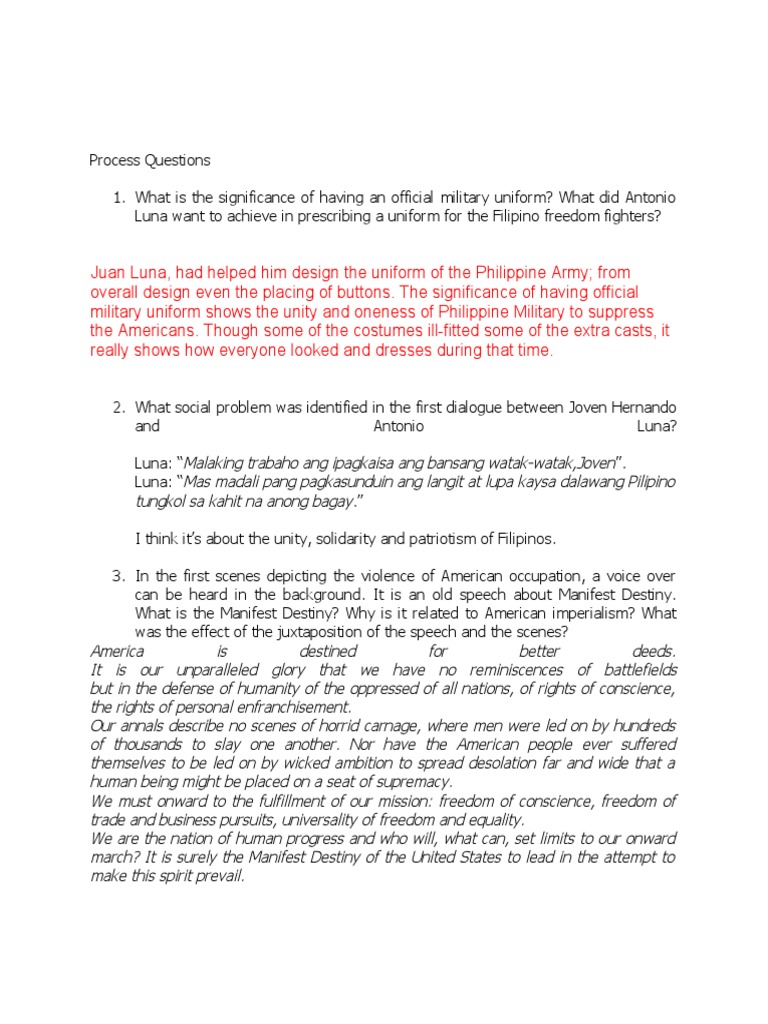 Significance of Military Uniforms in Heneral Luna | PDF