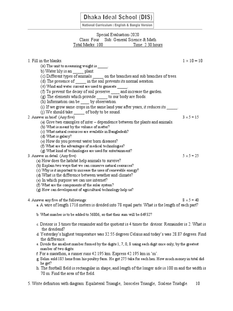 Math and Science | PDF | Triangle | Soil
