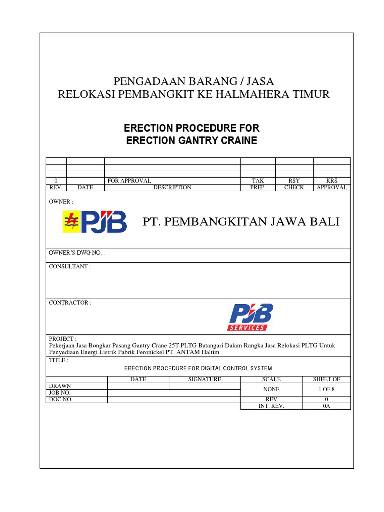 Metode Erection Gantry Craine | PDF