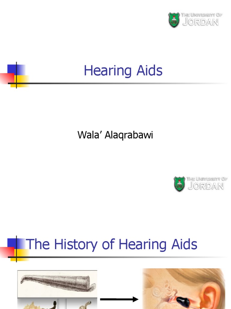 Evolution of Hearing Aids Through Eras | PDF | Hearing Aid | Amplifier