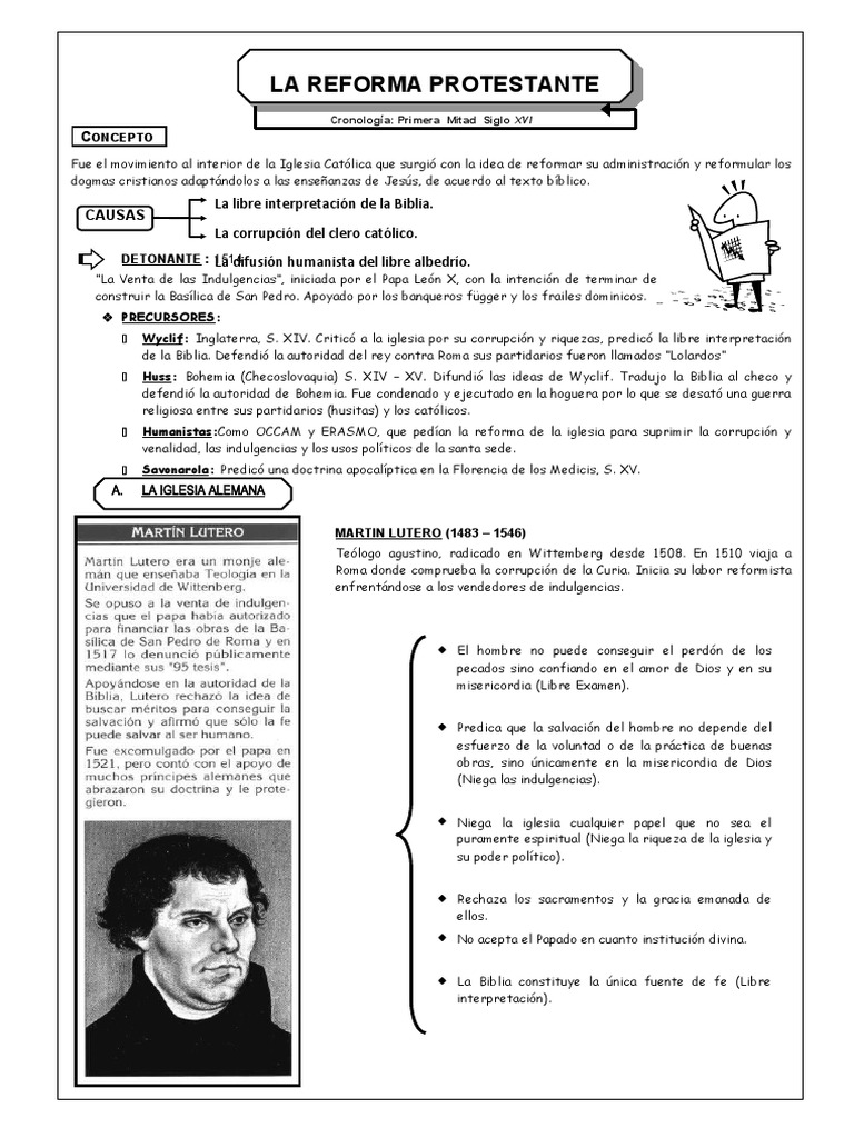 Reforma Protestante | PDF | Iglesia Católica | Familias ...