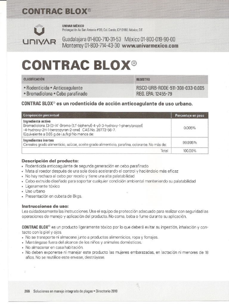 Contrac Blox F T PDF | PDF