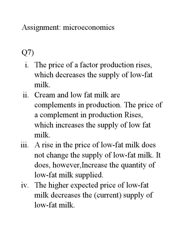 Microeconomics: Supply and Demand Analysis | PDF | Demand | Supply ...