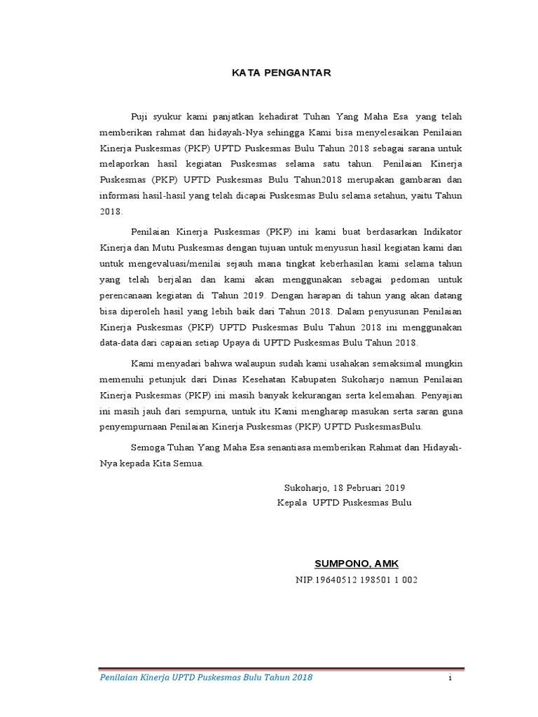 PKP 2018 Oke Word | PDF