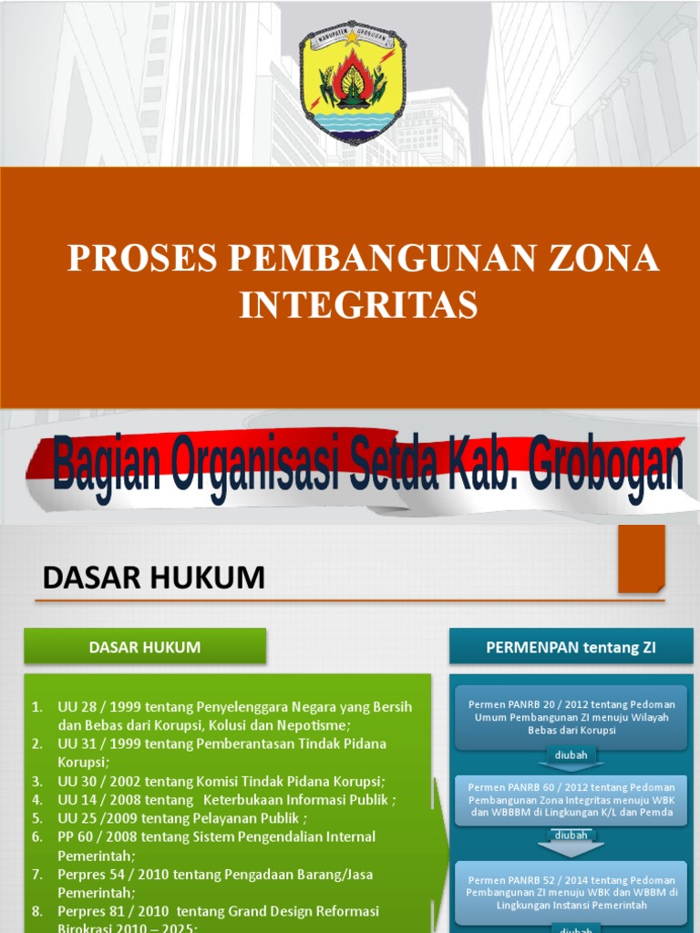 Proses Pembangunan Zona Integritas Pdf